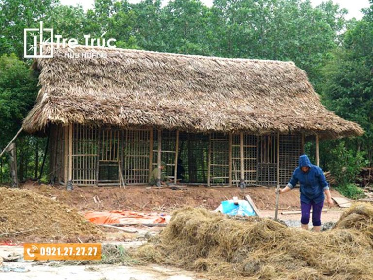 Nhà tranh vách đất đẹp - Kiến trúc cổ điển mà độc đáo