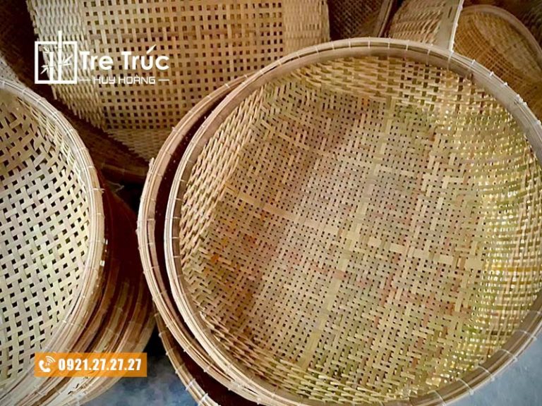 Địa chỉ bán rổ rá tre các loại giá rẻ tại TP.HCM - Tre Túc Huy Hoàng