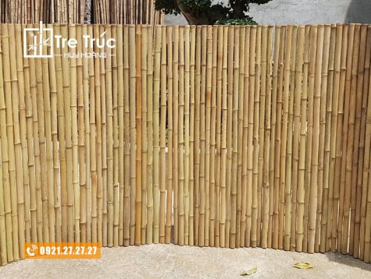 Hàng rào tre | Bán hàng rào tre trúc trang trí đẹp giá rẻ tại TPHCM