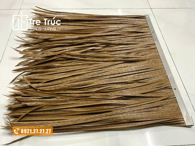 Rơm nhân tạo, mái lá tranh nhân tạo lợp nhà giá rẻ tại TPHCM